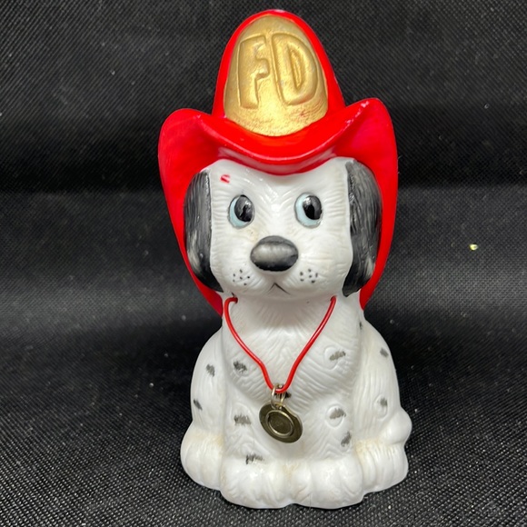 Jasco | Accents | Vintage Ceramic Dalmatian Firehouse Dog Bank Jasco ...